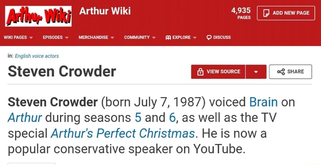 WA Steven Crowder EXA