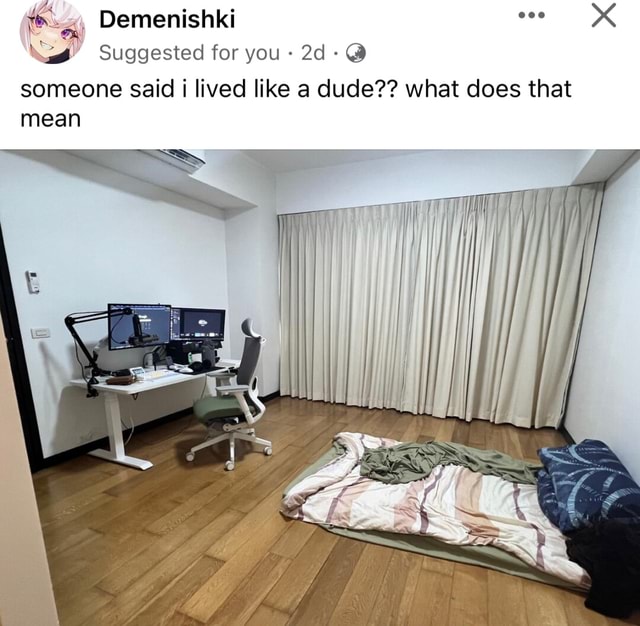 Demenishki Suggested for you: @ someone said lived like a dude?? what ...