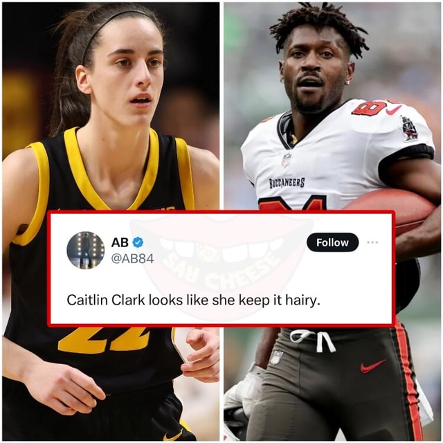 Caitlin Clark looks like she keep it hairy. - iFunny