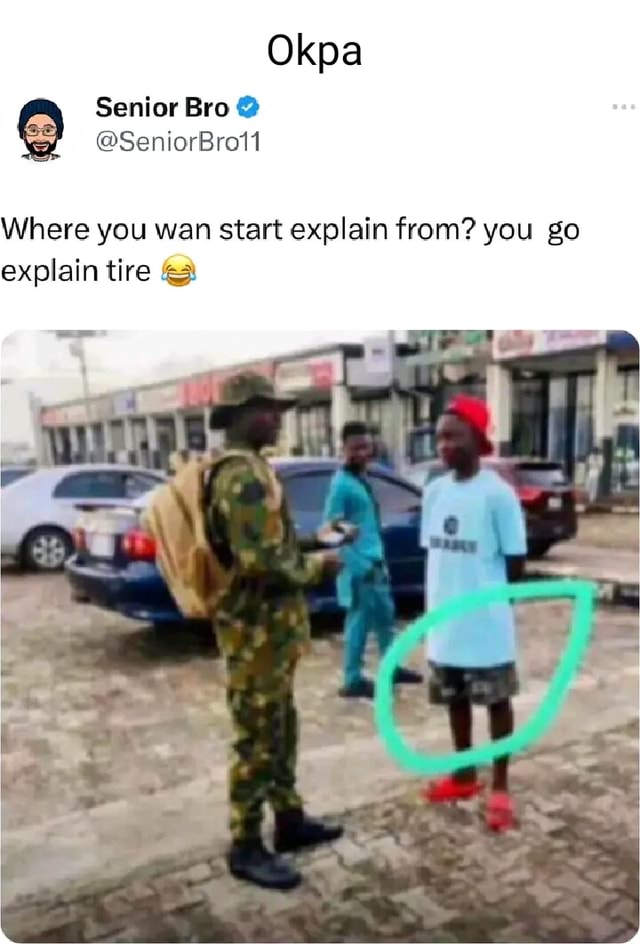 Okpa Senior Bro @SeniorSrett Where you wan start explain from? you go ...