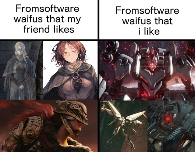 Fromsoftware Fromsoftware waifus that my waifus that friend likes like ...