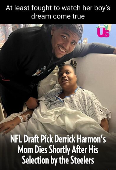 At least fought to watch her boy's dream come true NFL ck Derrick ...