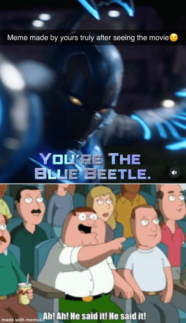 Et Meme made by yours truly after seeing the movie THE ETLE. We sald ...