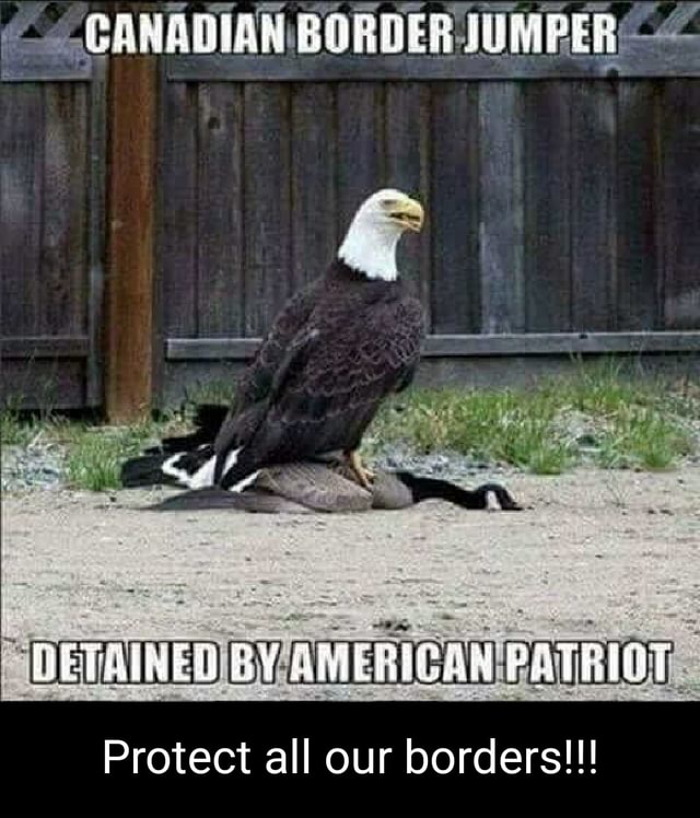 CANADIAN BORDER JUMPER Protect all our borders!!! - America’s best pics ...