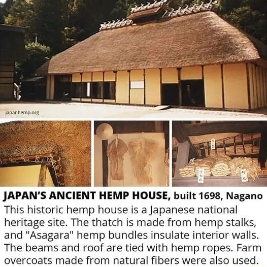 JAPAN'S ANCIENT HEMP HOUSE, built 1698, Nagano This historic hemp house ...