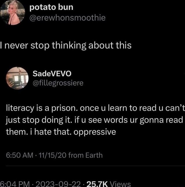 Potato bun @erewhonsmoothie I never stop thinking about this SadeVEVO ...