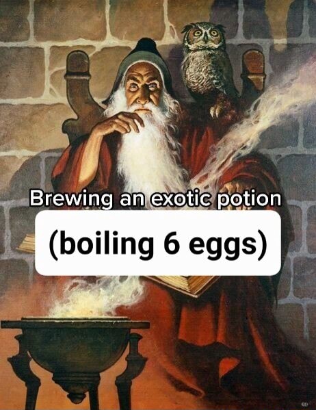 Brewing an exotic potion - iFunny