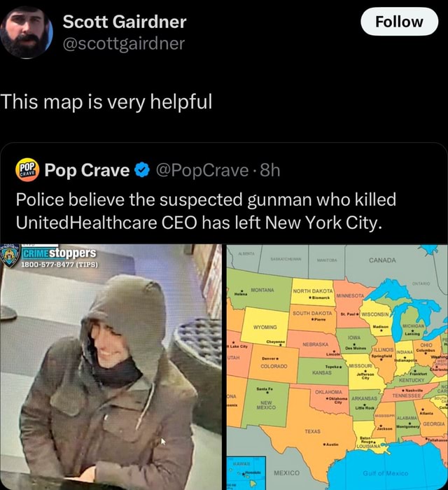 Scott Gairdner Follow This map is very helpful poP stoppers (TIPS), Pop ...