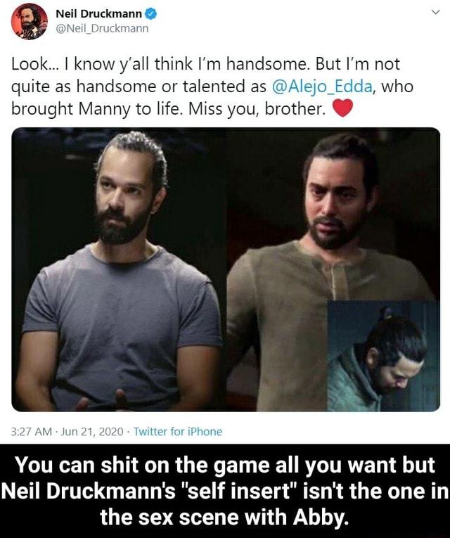 Look... I know y'all think I'm handsome. But I'm not quite as handsome ...