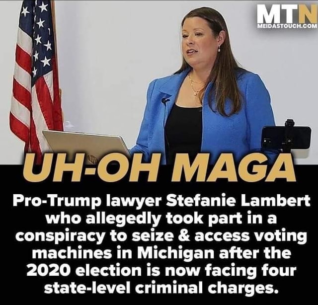 Pro-Trump lawyer Stefanie Lambert who allegedly took part in a ...
