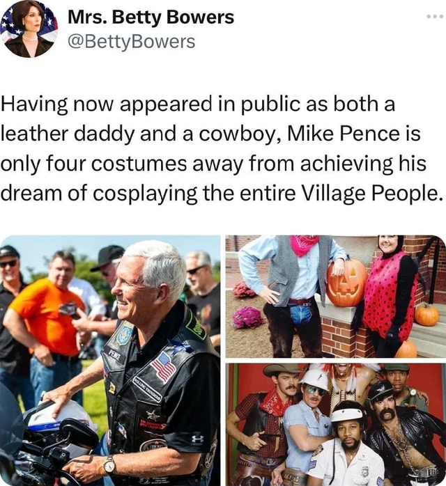 & Mrs. Betty Bowers @BettyBowers Having now appeared in public as both ...