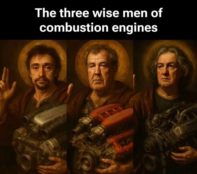 The three wise men of combustion engines - America’s best pics and videos