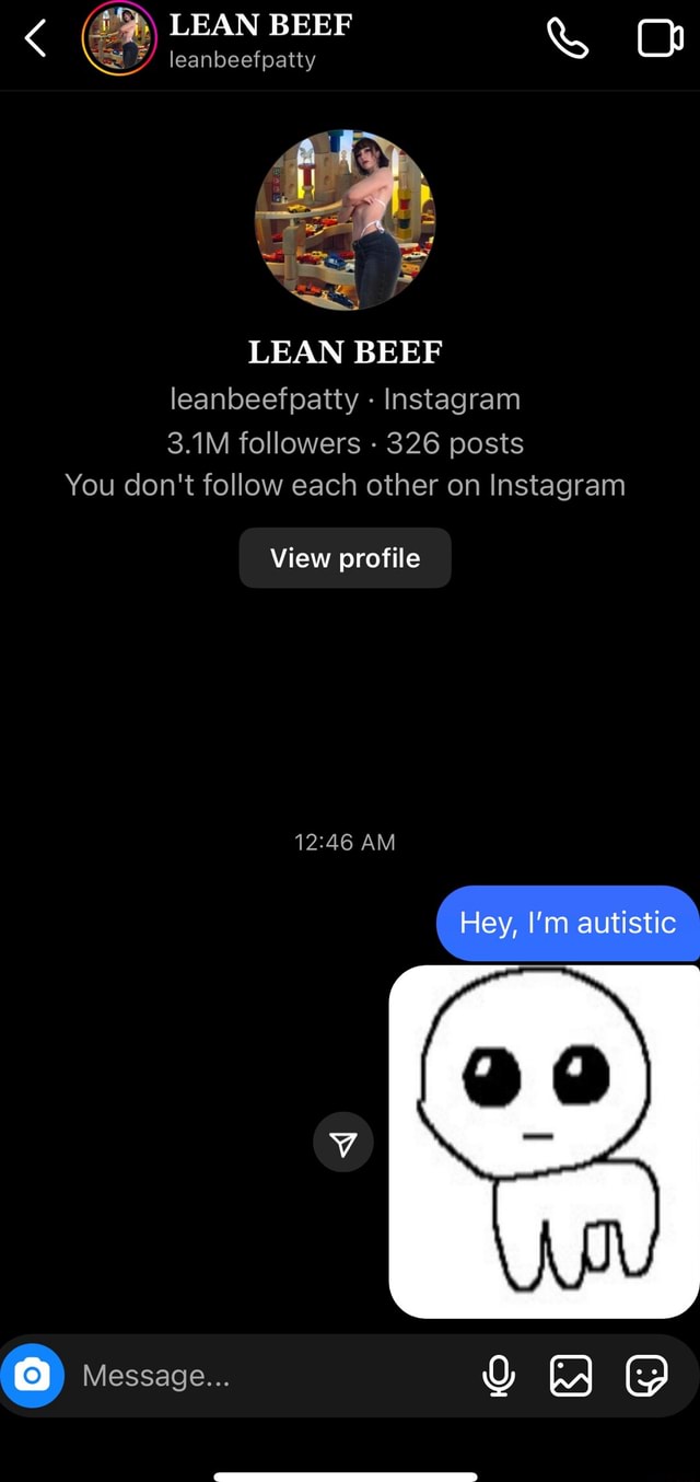 LEAN BEEF Ch leanbeefpatty LEAN BEEF leanbeefpatty - Instagram 3.1M ...