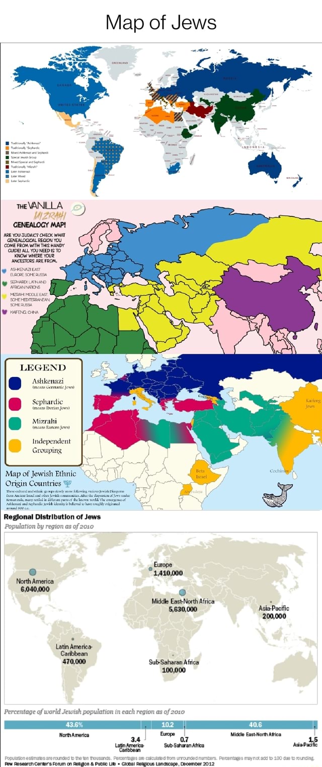 Map of Jews IMDONESIA THE VANILLA GENEALOGY MAP! ARE YOU SUDAIC? CHECK ...
