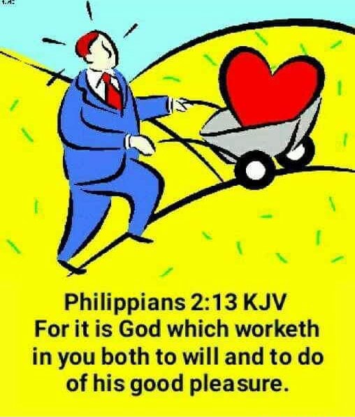 Philippians KJV For it is God which worketh in you both to will and to ...