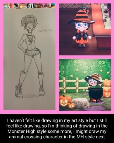 Haven't felt like drawing in my art style but I still feel like drawing ...