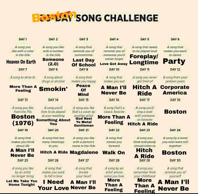 DAY 1 A song you like with a color in the title Heaven On Earth Asong ...