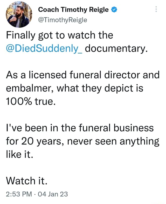 Coach Timothy Reigle @TimothyReigle Finally got to watch the ...