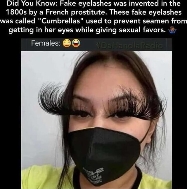 Did You Know: Fake eyelashes was invented in the 1800s by a French ...
