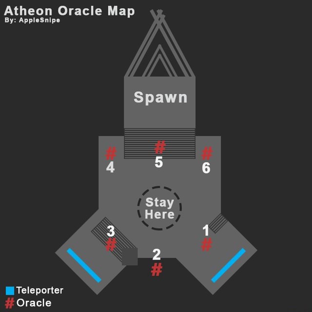 Atheon Oracle map - Atheon Oracle Map By: Apple Spawn Stay) Teleporter ...