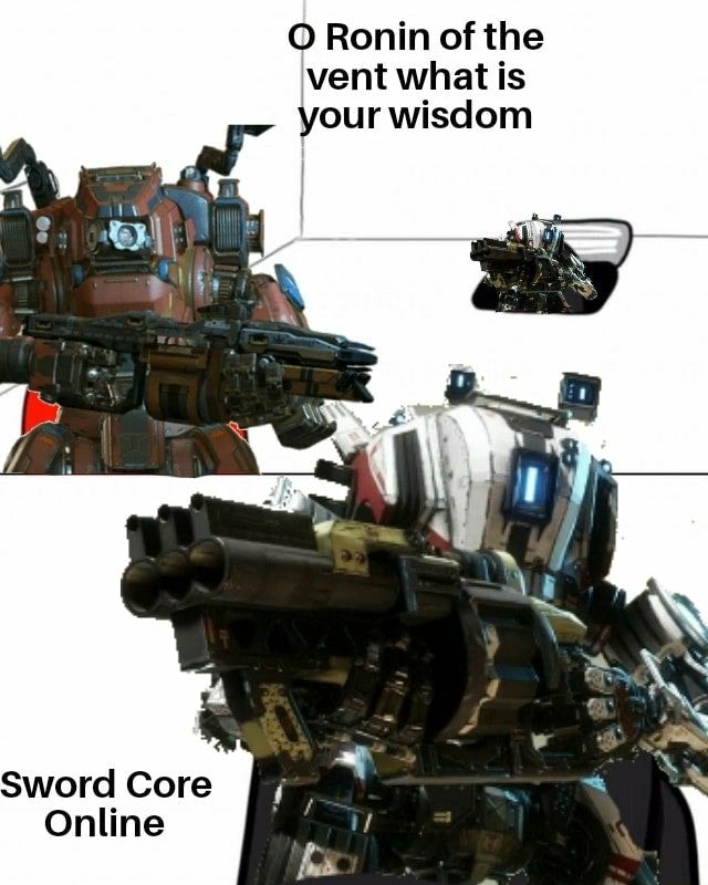 O Ronin of the vent what is your wisdom Sword Core Online - iFunny
