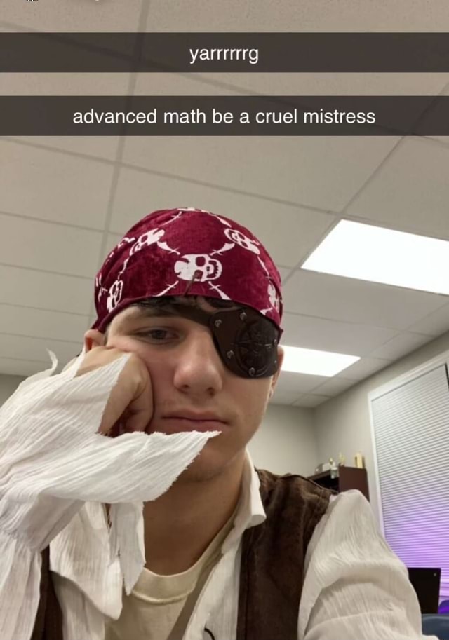 Yang advanced math be a cruel mistress - iFunny