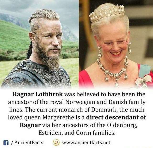 Ragnar Lothbrok was believed to have been the ancestor of the royal ...