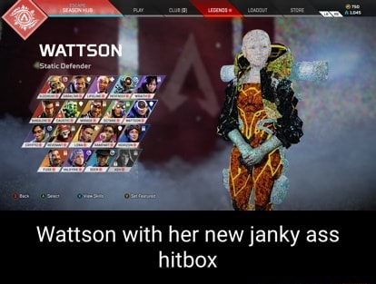 WATTSON son with her new janky as hitbox - iFunny