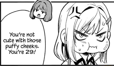 You're not cute with those puffy cheeks. You're 29/ - iFunny