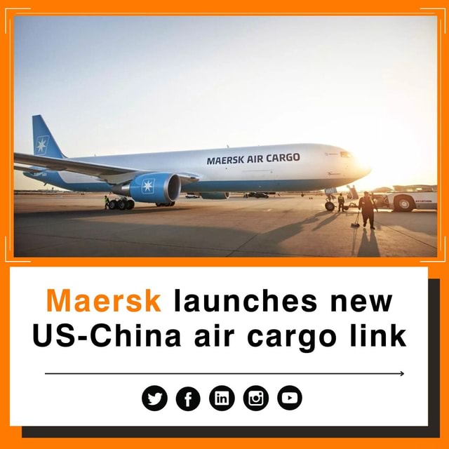 AIR CARED Maersk launches new US-China air cargo link - iFunny