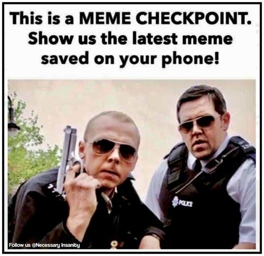 Show me. - This is a MEME CHECKPOINT. Show us the latest meme saved on ...