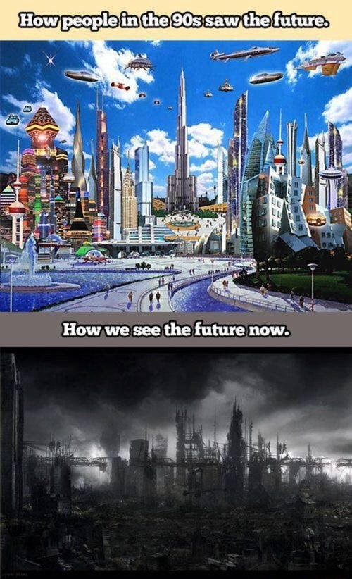 How people in the. saw the futare. Row we see the future now, - iFunny