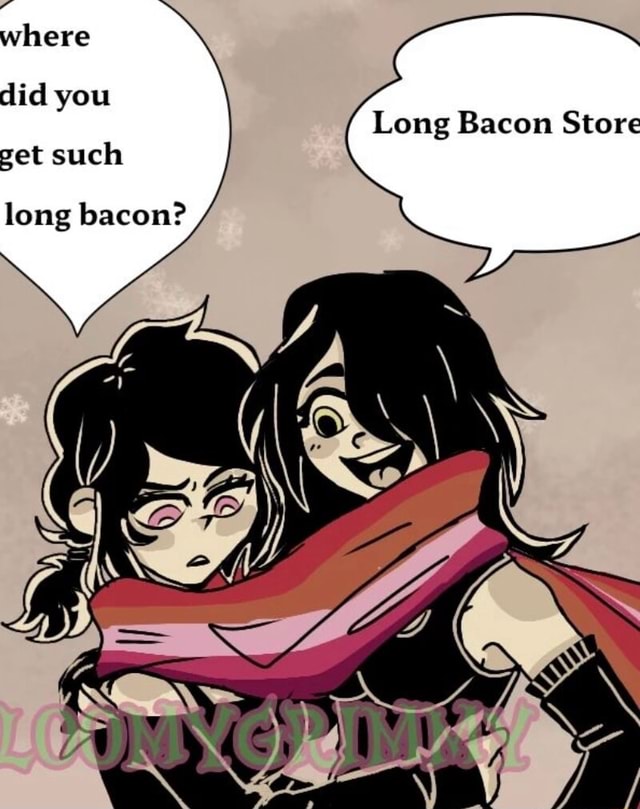 Where did you Long Bacon Store get such long bacon? - iFunny