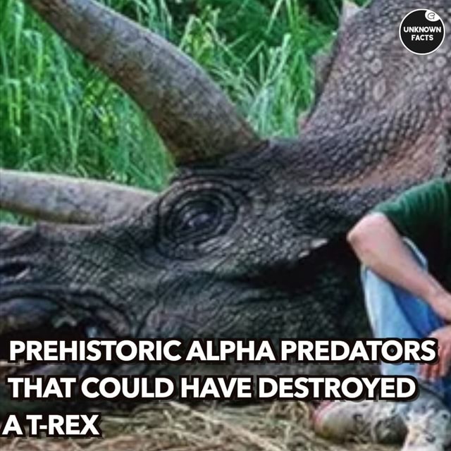 Prehistoric Alpha Predators That Could Have Destroyed A T-Rex ...