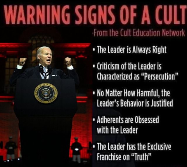 WARNING SIGNS OF A CULT From the Cult Education Network The Leader is ...
