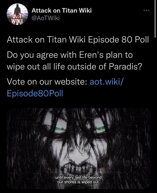 Gr Attack on @AoTWiki Titan Wiki @AoTWiki Attack on Titan Wiki Episode ...