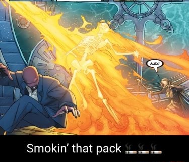 Smokin' that pack - iFunny