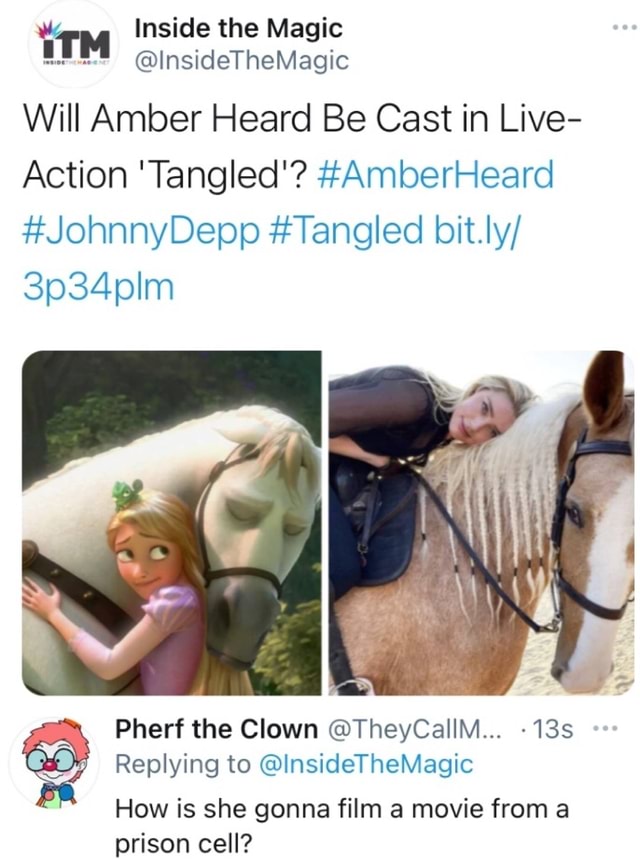 Inside the Magic TM @InsideTheMagic Inside the Magic Will Amber Heard ...