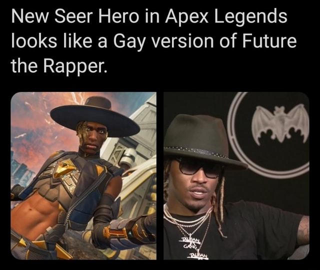 New Seer Hero in Apex Legends looks like a Gay version of Future the ...