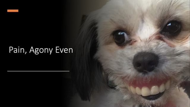 Pain, Agony Even - )