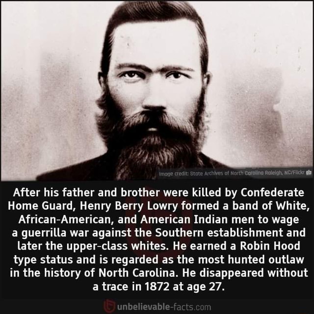 After his father and brother were killed by Confederate Home Guard ...