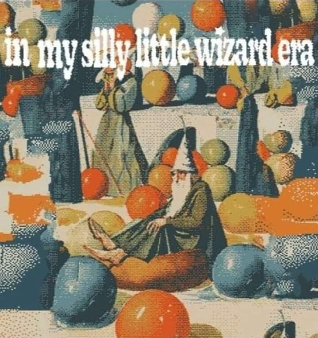 My silly little wizard era - iFunny