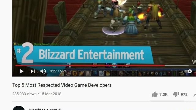 Blizzard Entertainment Top 5 Most Respected Video Game Developers jews ...