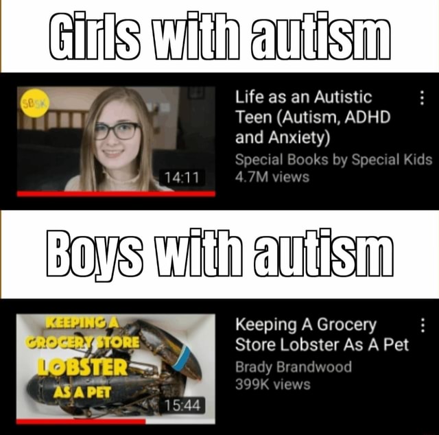 GiS WWwithFautisin Life as an Autistic ~ Teen (Autism, ADHD and Anxiety ...