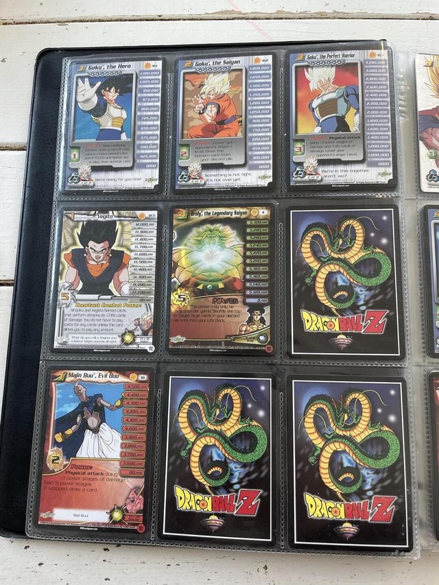 DBZ score cards collection - Goku, the Saiyan he Legendory Saigon - iFunny