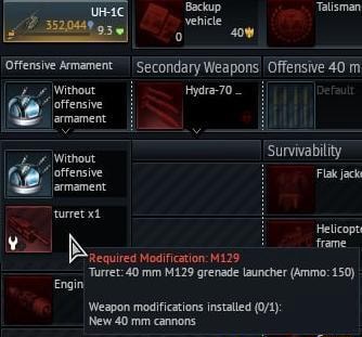 XM5 / M129 Module - vehicle Offensive Armament Secondary Weapons ...