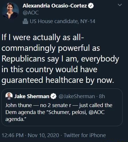 Alexandria Ocasio-Cortez @ @AOC US House candidate, NY-14 If I were ...