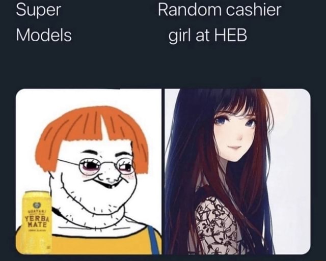 Super Random cashier Models girl at HEB - iFunny