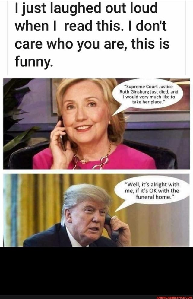 I just laughed out loud when I read this. I don't care who you are ...