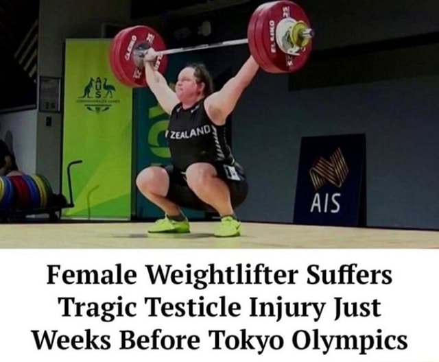 Female Weightlifter Suffers Tragic Testicle Injury Just Weeks Before ...